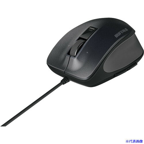 オレンジブック トラスコ中山　TRUSCOBUFFALO 有線 BlueLED プレミアムフィットマウス Mサイズ ブラック 〔品番:BSMBU500MBK〕[ 注番:3628360]特長●「心地よい」をカタチに ●「安定感」をカタチに（特...