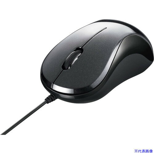 オレンジブック トラスコ中山　TRUSCOBUFFALO 有線 BlueLED光学式マウス 静音/3ボタン ブラック 〔品番:BSMBU100BK〕[ 注番:3628365]特長●クリック音が気にならない静音スイッチ採用です。●高感度のBl...