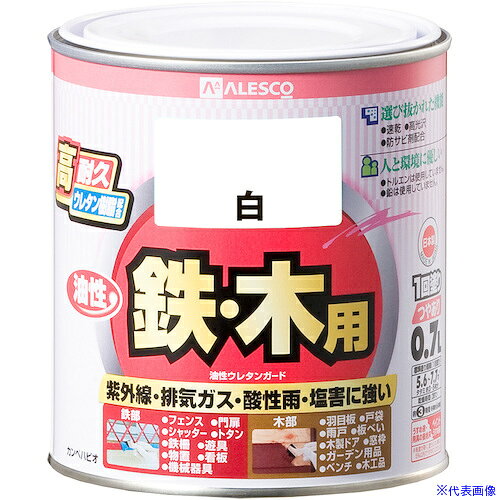 オレンジブック トラスコ中山　TRUSCOKANSAI 油性ウレタンガード 白 0.2L 〔品番:00037640011002〕[ 注番:3629427]特長●ウレタン樹脂配合だから紫外線・排ガス・雪・酸性雨など外敵から建物を守り、長期間風...