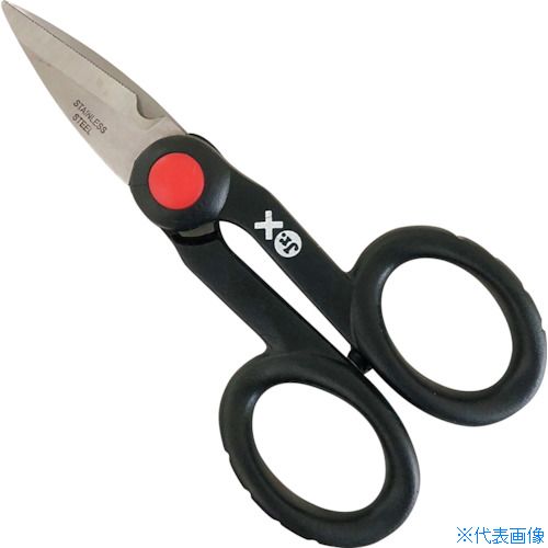 オレンジブック トラスコ中山　TRUSCOベストツール SBS ステンレス製万能鋏 マルチョキジュニア 〔品番:S601BL〕[ 注番:3633932]特長●機能は本格派で錆に強いステンレス製です。●お洒落で可愛いコンパクトタイプの万能ばさ...