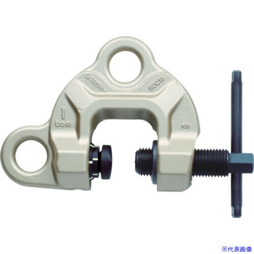 オレンジブック トラスコ中山　TRUSCOスーパー スクリューカムクランプ(ダブル・アイ型)ツイストカム式 基本使用荷重3.2t 〔品番:SDC3.2S〕[ 注番:3634949]特長●円形カムの作動は、マークにより確認ができます。マークは...