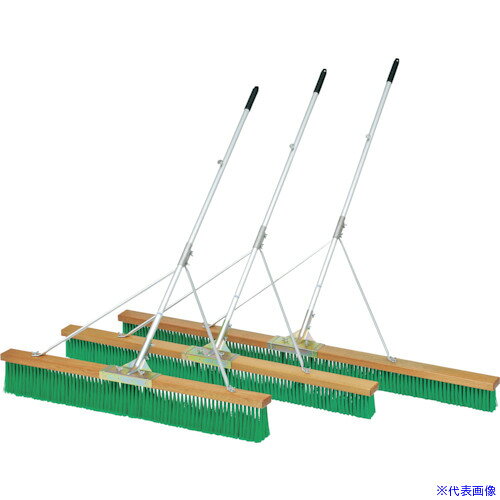 オレンジブック トラスコ中山　TRUSCOトーエイライト コートブラシN120S 〔品番:G1416〕[ 注番:3638692]特長●補強ステー付です。●柄固定フック付です。●補強入り一体型大型ジョイント金具を採用しています。●整理に便利な...