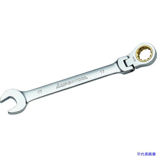 オレンジブック トラスコ中山　TRUSCOスーパー ギアレンチ フレックスタイプ 呼び:17 L=224mm 〔品番:GRW17F〕[ 注番:3647901]特長●電設・配管・空調工事、機械設備、自動車修理、各種狭所作業現場に最適です。●ギ...