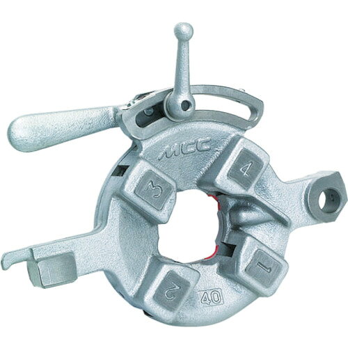 オレンジブック トラスコ中山　TRUSCOMCC N25ダイヘッド 1/4−3/8(HMD10) 〔品番:PMHMD10〕[ 注番:3673103]特長●ねじ切り機用の刃を組み込むことにより、規定の管用テーパーおねじを加工する装置です。仕様...