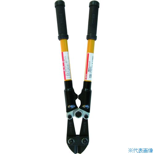 オレンジブック トラスコ中山　TRUSCOMCC 活線ボルトクリッパ 450 〔品番:ZBC450〕[ 注番:3673987]特長●絶縁性に留意した設計です。●ハンドルは軽くて丈夫なグラスファイバー製です。●耐電圧は7000Vです。仕様●全...