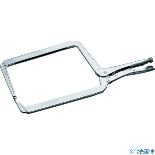 オレンジブック トラスコ中山　TRUSCOロブテックス バイスプライヤー C型(ディープ) 455mm 〔品番:VD455〕[ 注番:3679136]特長●口開きが広くフトコロが深いので、奥深い場所の仮止めに最適です。仕様●全長(mm)：4...