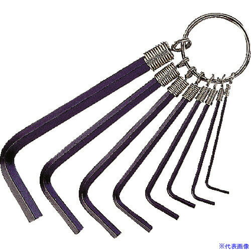 オレンジブック トラスコ中山　TRUSCOENGINEER 六角レンチセット(ミリサイズ) 〔品番:TWH04〕[ 注番:3688861]特長●携帯に便利です。●キーホルダ感覚であらゆる所にかけられます。●表面処理は黒染めです。用途●六角穴...