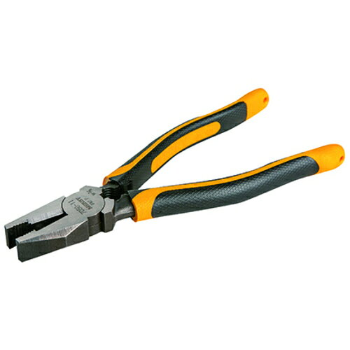 オレンジブック トラスコ中山　TRUSCOメリー ダイスペンチ175mm 〔品番:705011〕[ 注番:3689093]特長●ペンチにW3/8のねじ山修正機能が付いています。用途●電気工事関連。ずん切りボルトのネジ山修正。仕様●全長(mm...