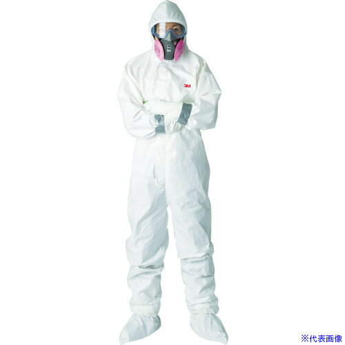 オレンジブック トラスコ中山　TRUSCO3M 化学防護服 4540PLUS Lサイズ 〔品番:4540PLUSL〕[ 注番:3689794]特長●フィルムラミネートされたポリプロピレン/ポリエチレン不織布により防護性能を向上しました。●背...