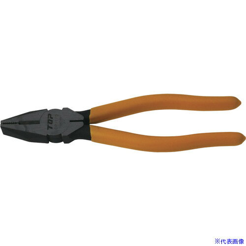 オレンジブック トラスコ中山　TRUSCOトップ工業(TOP) ペンチ(ビニールグリップ) 150mm 〔品番:CP150G〕[ 注番:3690067]特長●優れた切断力と耐久性です。●ビニールグリップ付です。用途●電気関係や針金細工、また...