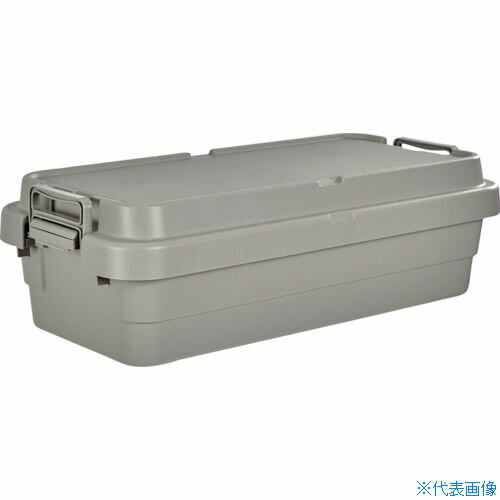 オレンジブック トラスコ中山　TRUSCOTRUSCO トランクカーゴ フラット天板仕様 浅型 40L グレー 〔品番:GYCFL70〕[ 注番:3695135]特長●「上に物を載せたい」「積み重ねたい」のご要望に応えた使いやすさが増したフ...