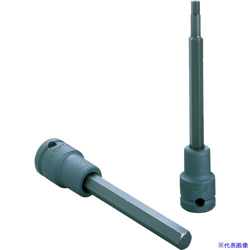 オレンジブック トラスコ中山　TRUSCOTONE ロングヘキサゴンソケット(強力タイプ) 4mm 〔品番:3KH04L〕[ 注番:3695182]特長●強力タイプのロングヘキサゴンソケットです。●インパクトレンチなどの動力工具でも使用可能...