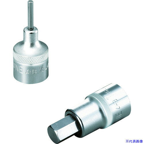 オレンジブック トラスコ中山　TRUSCOTONE ヘキサゴンソケット(インチ) 吋目 1/8inch 差込角12.7mm 〔品番:4HB04〕[ 注番:3696596]特長●ラチェットハンドルに差し込んで使用することにより、締め付けが素早...
