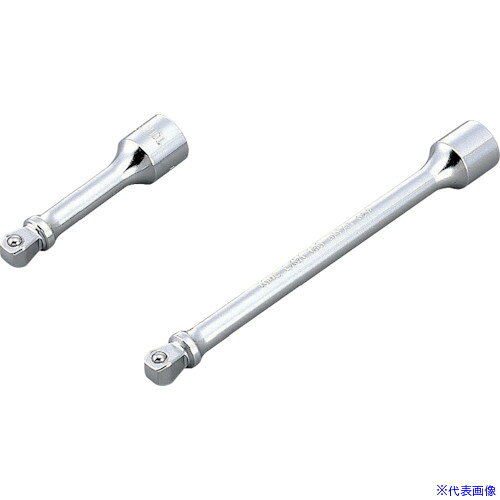 オレンジブック トラスコ中山　TRUSCOTONE 首振エクステンションバー 差込角9.5mm 全長125mm 〔品番:EX31125〕[ 注番:3698157]特長●首振りタイプのエクステンションバーは深くて狭い箇所の作業など、ハンドルが...