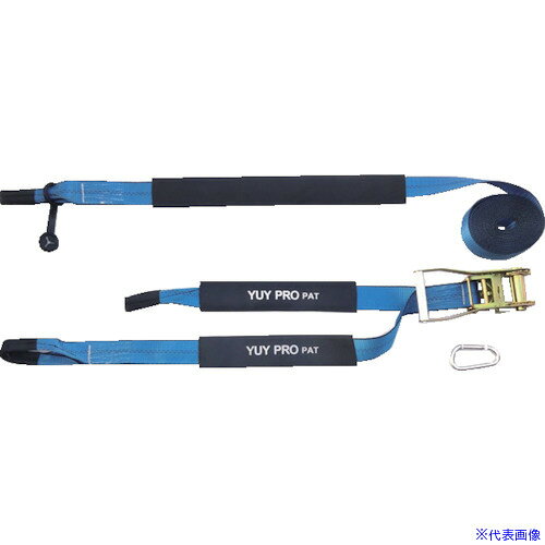 オレンジブック トラスコ中山　TRUSCOYUYPRO ラッシング武蔵 I型ベルト7m 〔品番:YLL013〕[ 注番:3698184]特長●固定ベルト1本に対し0.7mと1mが一緒になった二股ベルトです。●どちらかのベルトを使用し、荷締め...