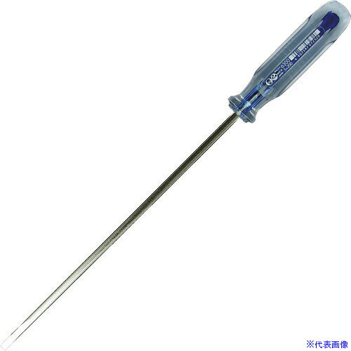 オレンジブック トラスコ中山　TRUSCOVESSEL クリスタラインドライバー 6300 −5×200 〔品番:63005200〕[ 注番:3710769]特長●カラフルなクリスタライン柄で、［［＋］］［［−］］で色分けしています。●グリ...