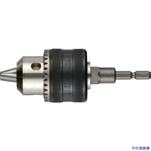 オレンジブック トラスコ中山　TRUSCOVESSEL ドリルチャック キー付タイプ No.BH-23(口径1.5〜13) 〔品番:BH23〕[ 注番:3712761]特長●電動ドライバーに取り付けて、穴あけ・切削・研磨作業ができます。●チ...