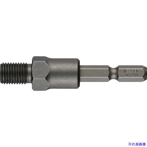 オレンジブック トラスコ中山　TRUSCOVESSEL ドリルチャック替軸 No.BH−24(3/8−24UNF) 〔品番:BH24〕[ 注番:3712770]特長●折れに強い軸圧入式の六角軸シャンクです。●替軸・替軸取付用逆ネジです。●適...