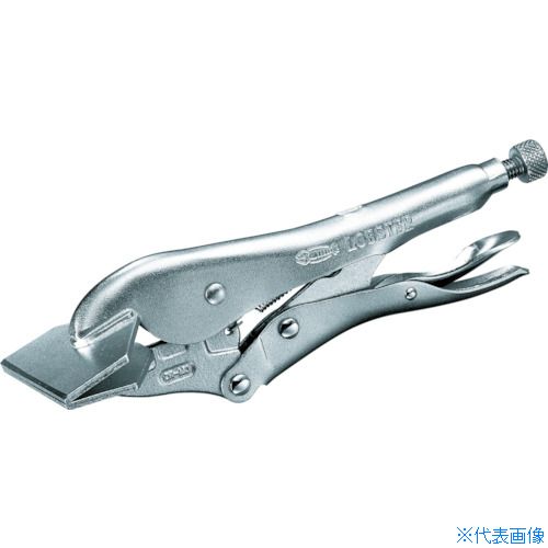 オレンジブック トラスコ中山　TRUSCOロブテックス バイスプライヤー 板金用 197mm 〔品番:VB200N〕[ 注番:3726576]特長●口金の面積が広いため強力なクランプ力が得られます。●板金の曲げなどの成形作業に最適です。用途...