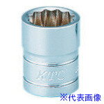 オレンジブック トラスコ中山　TRUSCOKTC 6.3sq.ソケット(十二角)13mm 〔品番:B213W〕[ 注番:3731111]特長●口径部と差込角に応力の集中を防ぐことでボルト・ナットのエッジを傷めにくくし、より確実な締め付け・緩...