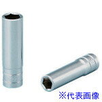 オレンジブック トラスコ中山　TRUSCOKTC 6.3sq.ディープソケット(六角)6mm 〔品番:B2L06〕[ 注番:3731375]特長●KTC独自のパワーフィット形状を採用しています。(口径部は5mm以下を除く)●貫通タイプなので...