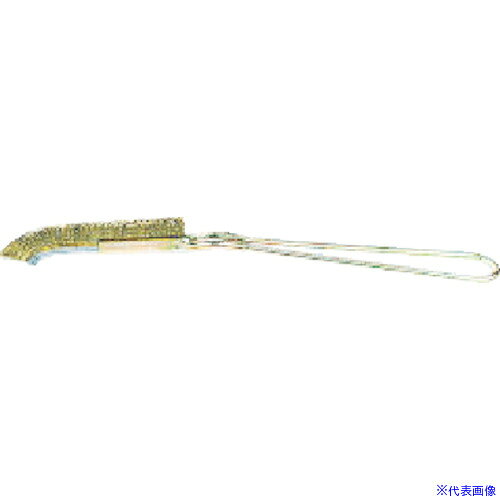 オレンジブック トラスコ中山　TRUSCOKTC J型チャンネルブラシ 〔品番:YTBR1222〕[ 注番:3739384]特長●針金ブラシには真鍮メッキを施し耐久性がアップしました。用途●整備用補助用具に。仕様●毛材：鋼●行数(行)：1●...