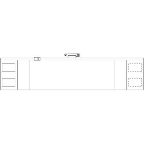 オレンジブック トラスコ中山　TRUSCOTRUSCO ファスナー付腕章 白 〔品番:T36692A〕[ 注番:3747441]特長●パソコンで製作したオリジナル文字の用紙を差し込めます。仕様●色：白●縦(mm)：90●横(mm)：420仕...