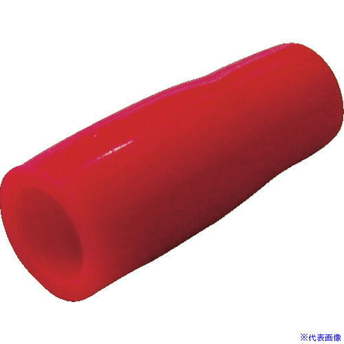 オレンジブック トラスコ中山　TRUSCOニチフ 絶縁キャップ(100個入)赤 内寸4 〔品番:TIC2RED〕[ 注番:3756297]特長●絶縁体の色は7色を用意しております。●RoHS指令適合製品です。用途●裸圧着端子の絶縁処理に。仕...
