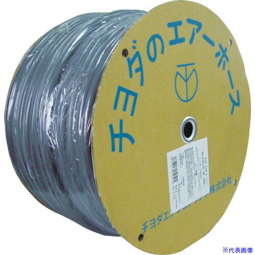 オレンジブック トラスコ中山　TRUSCOチヨダ ブレードホースグレー8×12mm/100m 〔品番:AH8GR100〕[ 注番:3761410]特長●ウレタンやナイロンの単層チューブに比べ、非常にソフトです。●優れた耐油性で、工場内配管に...