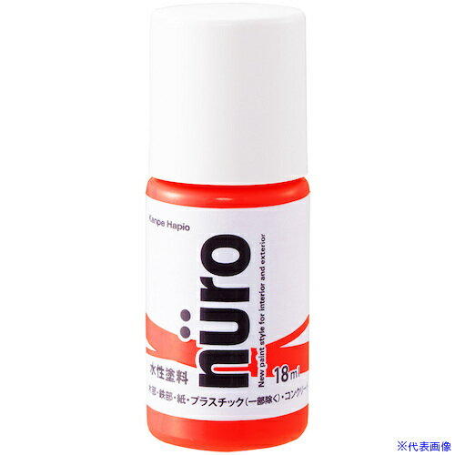 オレンジブック トラスコ中山　TRUSCOKANSAI ヌーロ あか 18ML 〔品番:00277650032018〕[ 注番:3767150]特長●「パッと開けて」「スッと塗れる」簡単・便利・コンパクトなマニキュアタイプの塗料です。●かわ...