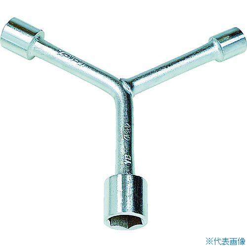 オレンジブック トラスコ中山　TRUSCOASH Y型ボックスレンチ8mm×9mm×10mm 〔品番:YB0810〕[ 注番:3767671]特長●一本で3サイズのボルトナットを締結することができます。●ソケット部は6角形状です。用途●六角...