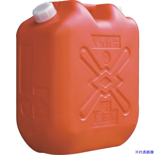 オレンジブック トラスコ中山　TRUSCOヒシエス 灯油缶 18L 赤 〔品番:18LR〕[ 注番:3769222]特長●JIS缶です。●灯油の少容量の小分けに便利です。用途●灯油専用タンク仕様●容量(L)：19.5●色：レッド●幅(mm)...