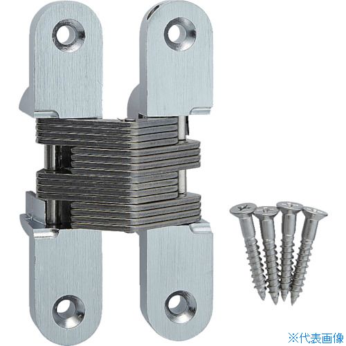 オレンジブック トラスコ中山　TRUSCOSUGATSUNE (170095201)R-100ルーター用隠し蝶番 〔品番:R100〕[ 注番:3770419]特長●アームには錆に強いステンレス鋼（SUS304）を使用し、十分な強度と耐食性が...