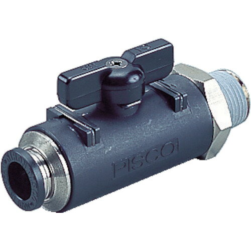 オレンジブック トラスコ中山　TRUSCOPISCO ボールバルブ 20シリーズ ストレート 〔品番:BVC200802〕[ 注番:3780856]特長●機器への空気圧入力を開閉します。●本体材質にPPSを使用しています。●水を流すことがで...