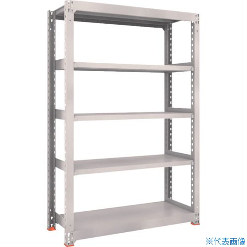 オレンジブック トラスコ中山　TRUSCOTRUSCO M3型中量棚 1200X571XH2400 3段 単体 免震樹脂ベース付 ネオグレー 〔品番:M38463SFC〕[ 注番:3788460]特長●免震樹脂ベースは滑り低減による免震機能...