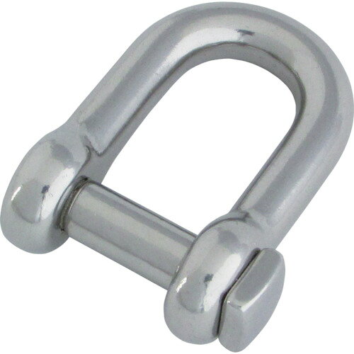 オレンジブック トラスコ中山　TRUSCO水本 ステンレス 角頭シャックル 呼び8mm 〔品番:B231〕[ 注番:3789764]特長●ピン頭を四角形にすることで、通常のシャックルピンより、ロープなどが絡みにくいです。用途●チェーン・ワイ...