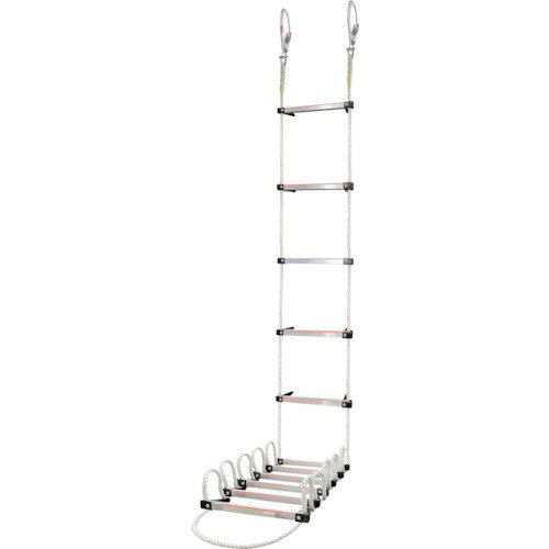 オレンジブック トラスコ中山　TRUSCOタイタン 蛍光避難梯子BPC-7.2型 〔品番:BPC7.2〕[ 注番:3792529]特長●横桟（アルミ角パイプ）に蛍光表示が付いている為、周囲が暗くても視認性に優れています。用途●避難用。仕様●...