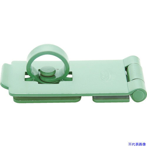 オレンジブック トラスコ中山　TRUSCOSTRONG 塗りストロング掛金80mm 〔品番:NKA1SPGR80〕[ 注番:3801730]特長●多彩なサイズと強固な作りの掛金です。用途●各種の扉、ロッカー、道具箱など。仕様●色：グリーン●...