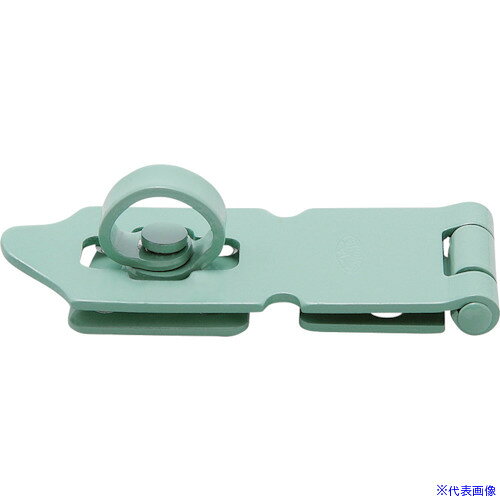 オレンジブック トラスコ中山　TRUSCOSTRONG 塗りストロング掛金75mm 〔品番:NKASPGR75〕[ 注番:3801811]特長●多彩なサイズと強固な作りの掛金です。用途●各種の扉、ロッカー、道具箱など。仕様●色：グリーン●B...