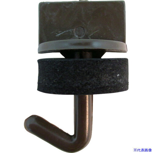 オレンジブック トラスコ中山　TRUSCODAIDOHANT ワンタッチプラフック 19mm ブロンズ (100本入) 〔品番:00032475〕[ 注番:3813673]特長●波板取り付けをワンタッチで簡単に施工できます。用途●波板の取り...
