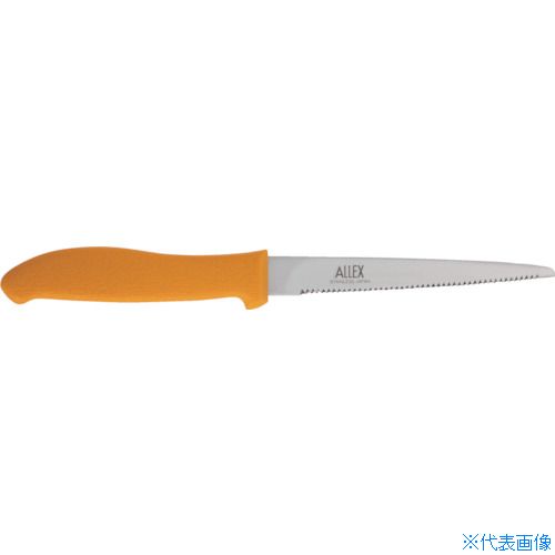 オレンジブック トラスコ中山　TRUSCOALLEX 段ボールカッター 〔品番:34102〕[ 注番:3815781]特長●ギザ刃加工により、スムーズに切り進めます。●ハンドル部は手が滑りにくいシボ加工を施してあります。用途●段ボール、厚紙...