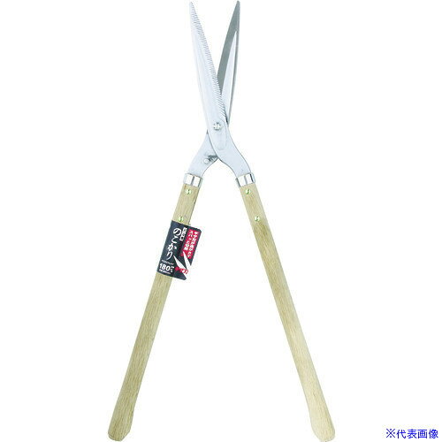 オレンジブック トラスコ中山　TRUSCOモクバ印 刈込み鋏 のこかり 長木柄 刃180mm×650mm 〔品番:F2650〕[ 注番:3822702]特長●のこぎり刃が滑りを防止し、楽々カットできます。●硬質メッキ仕上げです。用途●枝の剪...