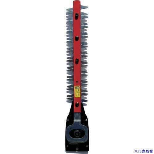 オレンジブック トラスコ中山　TRUSCOmusashi 充電式ハンディ&ポールバリカン用替刃250mm 〔品番:H100〕[ 注番:3827206]特長●充電式ハンディ＆ポールバリカン用の替刃です。●三面の刃で切れ味抜群です。仕様●適合機...