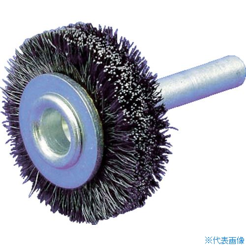 オレンジブック トラスコ中山　TRUSCOOSBORN 工業用ブラシ リングロック 線径0.26mm 〔品番:11311〕[ 注番:3833127]特長●独自開発のハイカーボンスチールワイヤにより長寿命で安全性、研削性に優れています。●クリ...