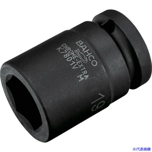 オレンジブック トラスコ中山　TRUSCOBAHCO インパクト用ソケット 1/2” 対辺寸法17mm 全長45mm 〔品番:K7801VM17〕[ 注番:3833451]特長●ボルトを面でとらえるバーコダイナミックドライブで、しっかり掴み...