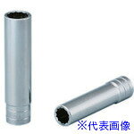オレンジブック トラスコ中山　TRUSCOKTC 12.7sq.ディープソケット(六角)3/8inch 〔品番:B4L38〕[ 注番:3834751]特長●口径部と差込角に応力の集中を防ぐことでボルト・ナットのエッジを傷めにくくし、より確実...