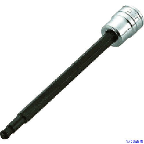 オレンジブック トラスコ中山　TRUSCOKTC 6.3sq.ロングボールポイントヘキサゴンビットソケット5mm 〔品番:BT205BPL〕[ 注番:3835651]特長●ビット部は差込式で、交換が可能です。●ロングボールポイントタイプです...