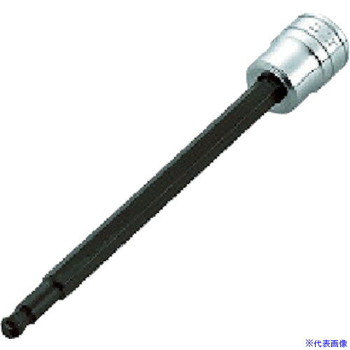オレンジブック トラスコ中山　TRUSCOKTC 6.3sq.ロングボールポイントヘキサゴンビットソケット6mm 〔品番:BT206BPL〕[ 注番:3835685]特長●ビット部は差込式で、交換が可能です。●ロングボールポイントタイプです...