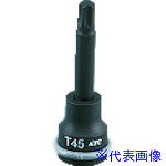 オレンジブック トラスコ中山　TRUSCOKTC 9.5sq.T型インパクトトルクスレンチ T25 〔品番:BTP3T25P〕[ 注番:3836878]特長●AMBACシステム採用で、使用時のピン飛び出しを防止します。●新型リングの採用によ...