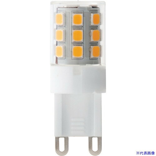 オレンジブック トラスコ中山　TRUSCOトーメ ハロピン型LED 〔品番:G93W002CTM〕[ 注番:3838120]特長●25W相当のLEDランプです。仕様●明るさ(lm)：300●光源色：電球色●外径(mm)：16.2●全長(mm...